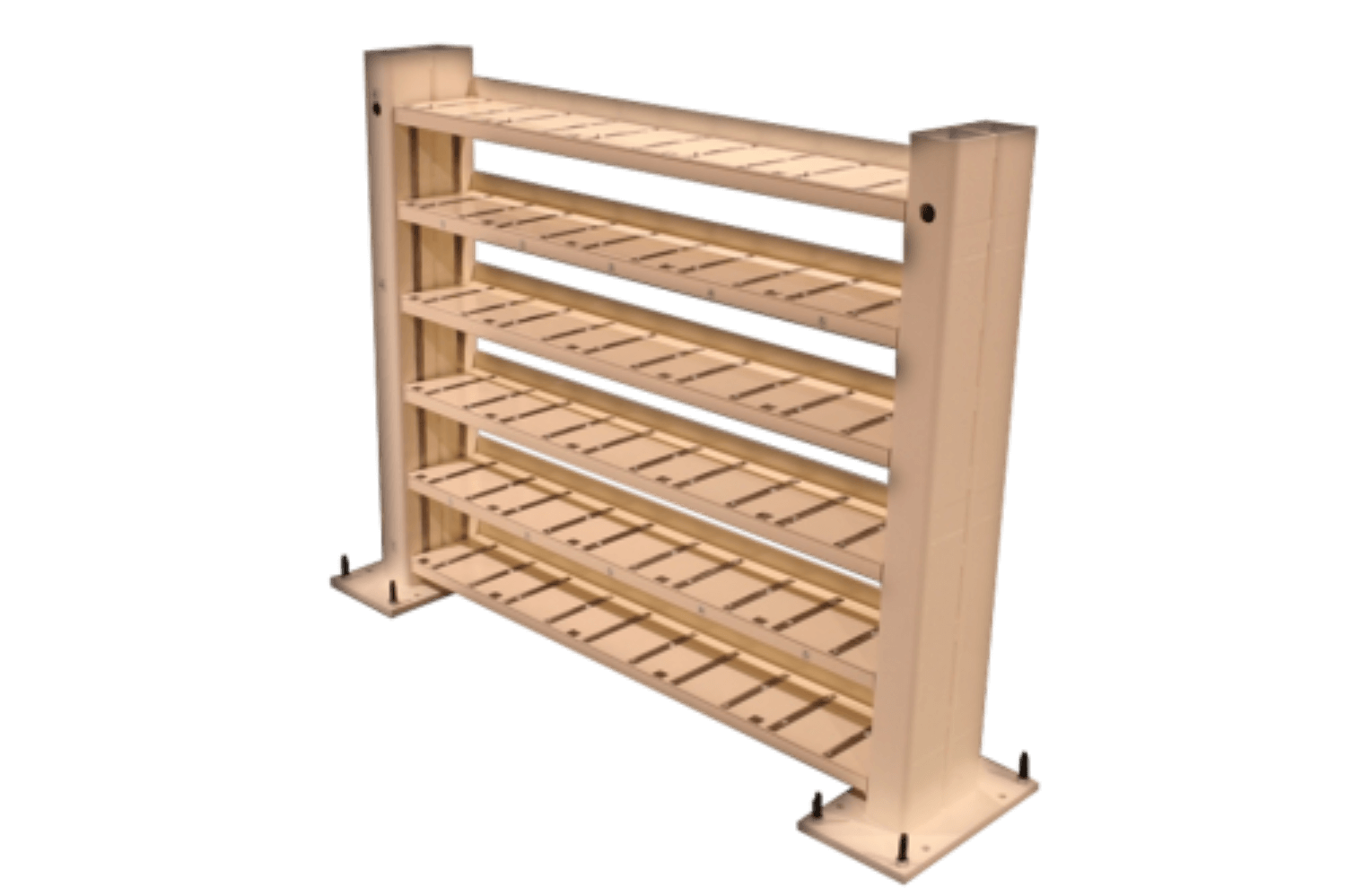 Part Shelf, Robot Stand & Gondola – An Alternative Engineering Solution